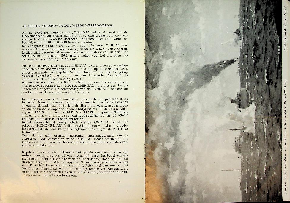 Ondina Shell | Dutch Merchant Marine Books | Used Maritime Books ...