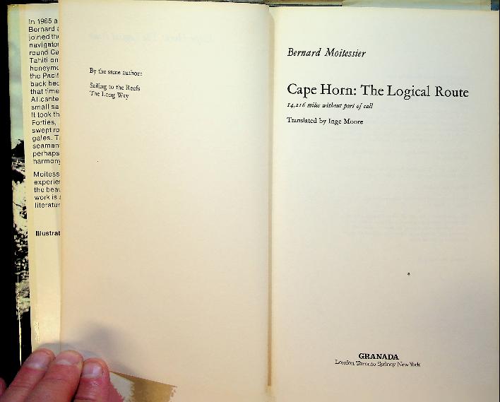 Cape Horn, the logical route | Int. Webshop | Nautiek.nl Maritime Books