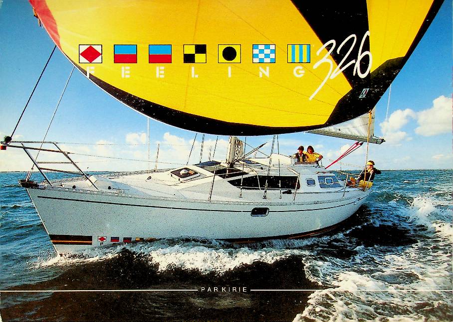 Original Brochure Feeling 326 : Webshop nautiek.nl | Nautiek.nl Scheepvaartboeken